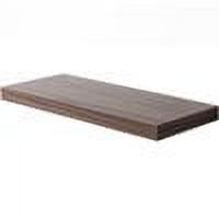 Free Shipping! JPND 36 inch Wooden Floating Wall Shelf with Invisible ...