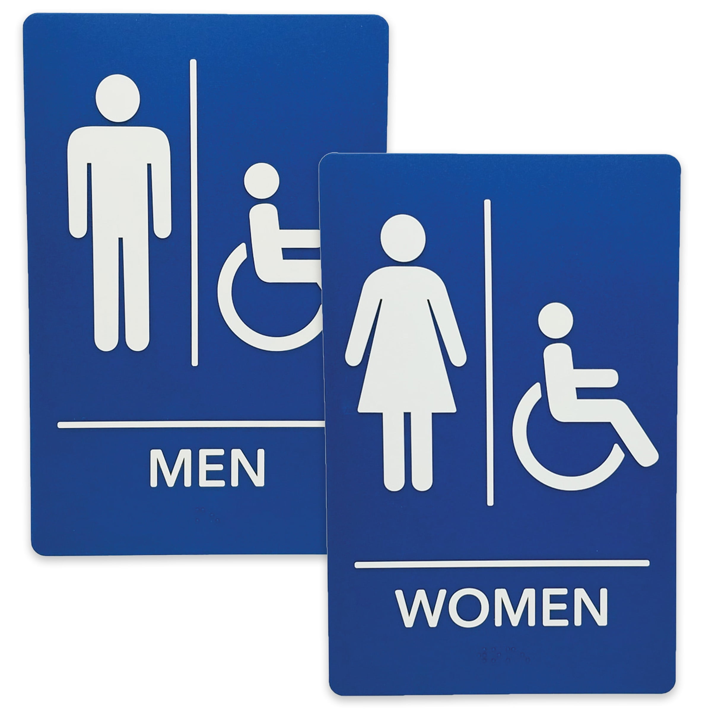 JPPlus ADA-Compliant Braille Signs Featuring Grade 2 Braille & Raised ...