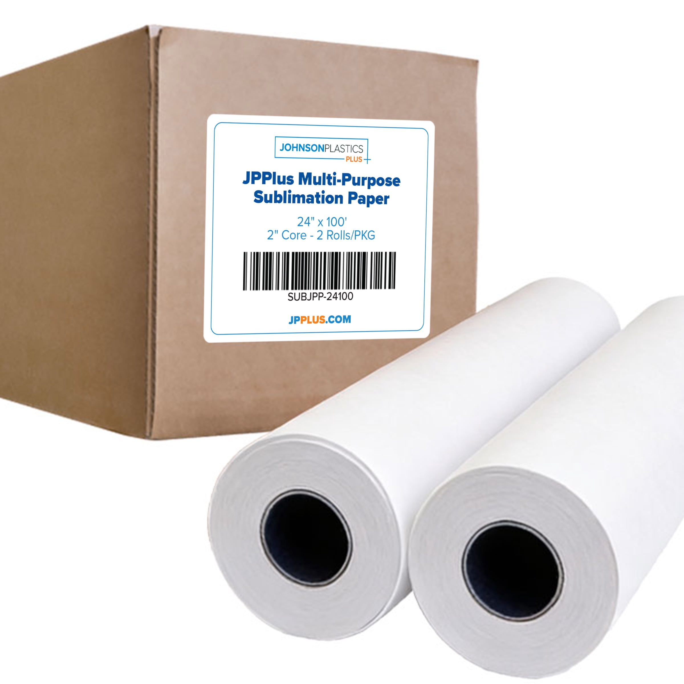 JPPlus Multi-Purpose Sublimation Paper Roll (2 Rolls/Pack) 90gsm ...