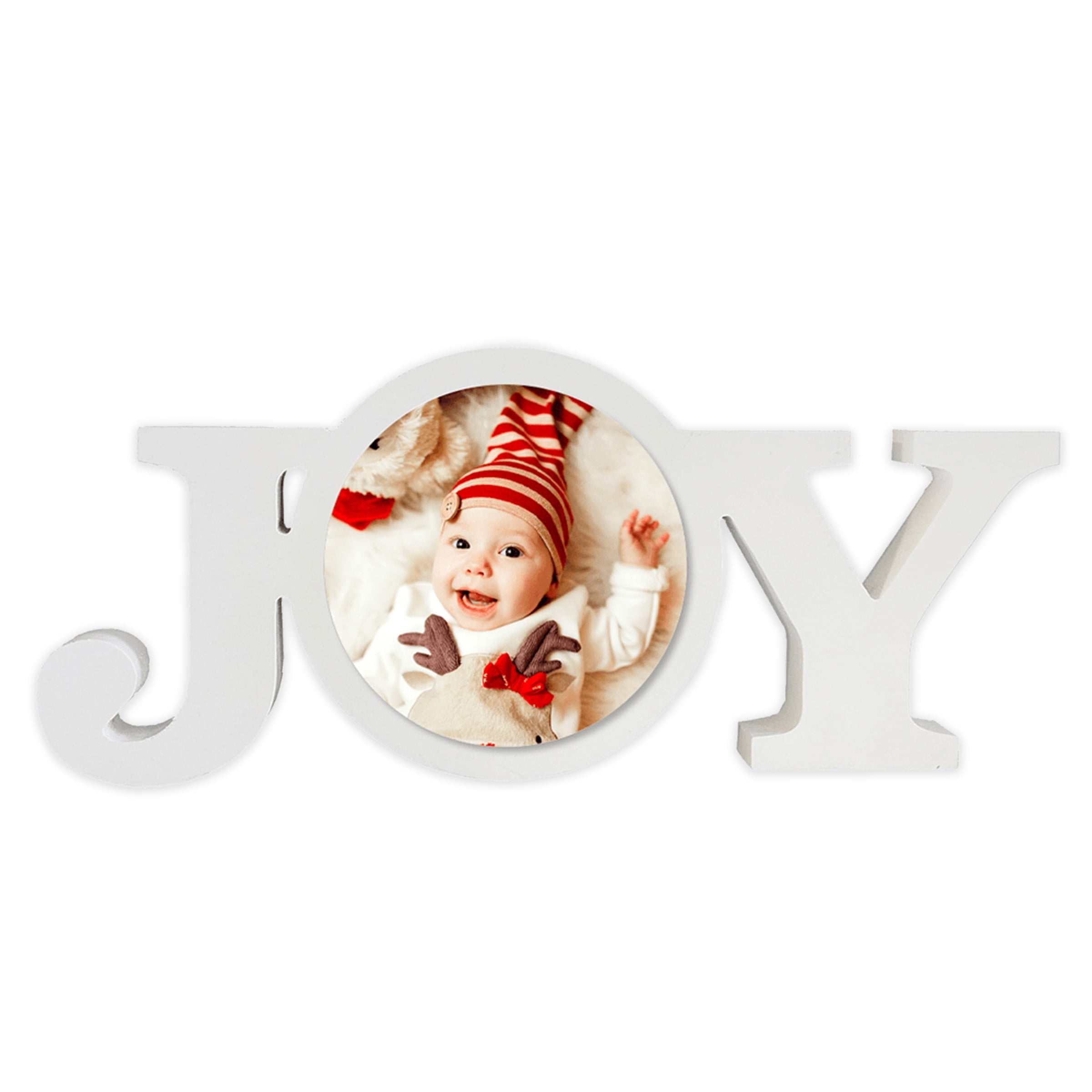 JPPlus Sublimation Christmas White Coated Wood Word Blocks Décor for ...