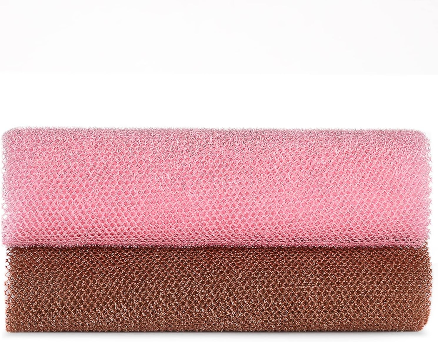 JQQA African Exfoliating Net, Body Exfoliating Long Net Shower Body ...
