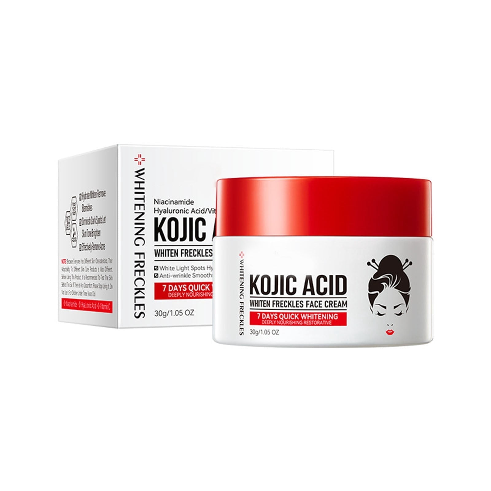 JQQA Kojic Acid Cream - Skin Cream for Face, Body, Hands - with ...