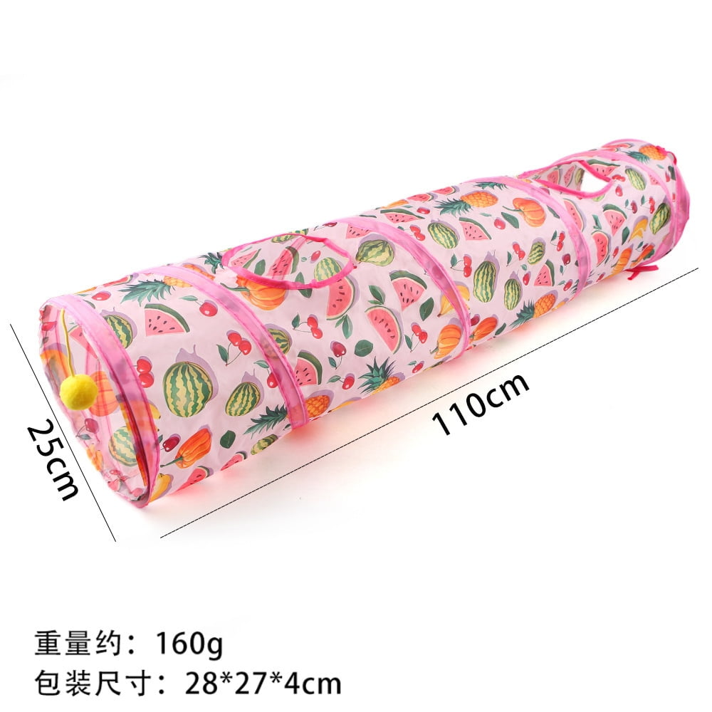 JQQA Small Pet Straight Tunnel, 23.6in Guinea Pig Tunnels and Hamster ...