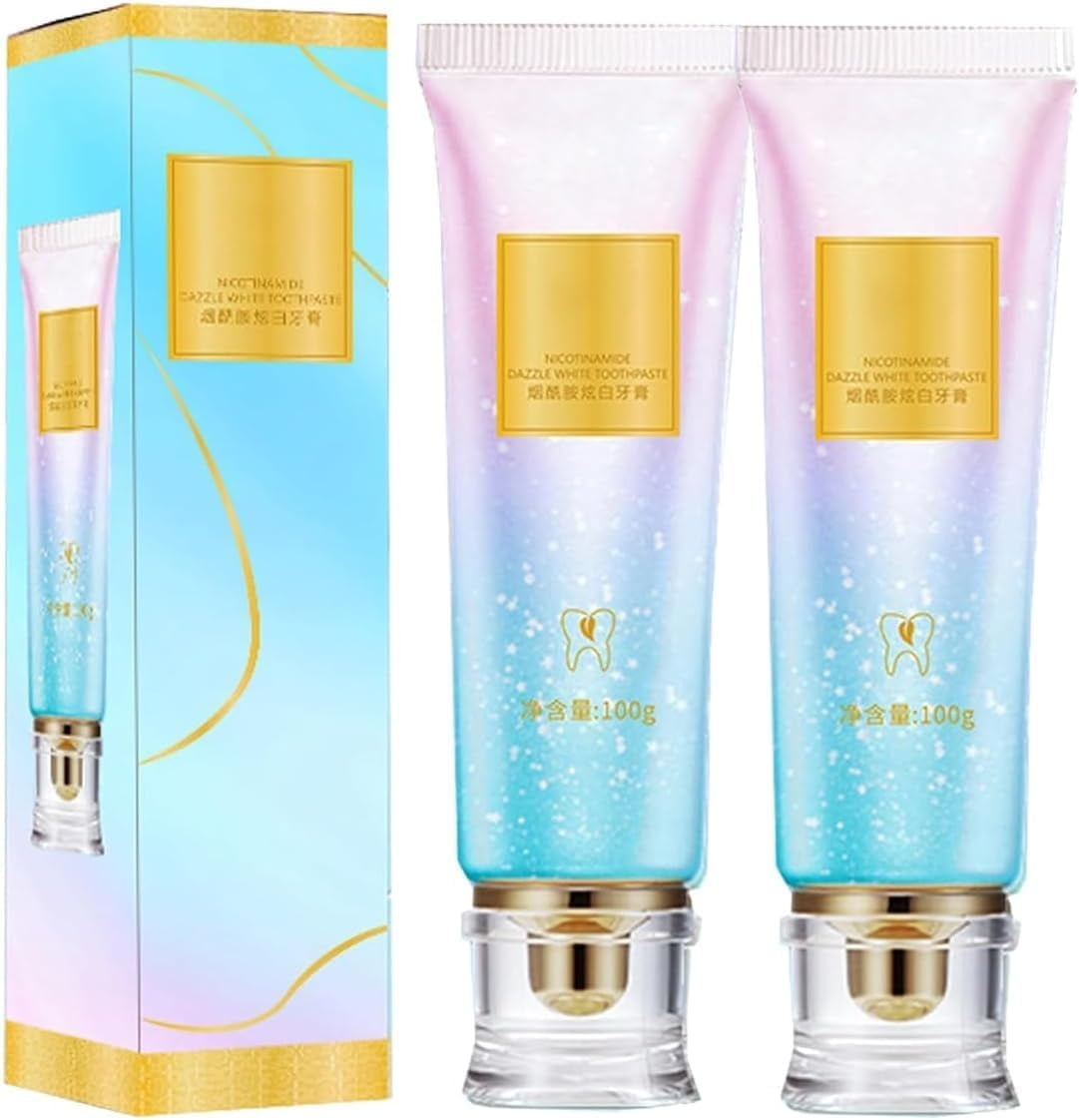 JQQA Toothpaste, Niacinamide Whitening Toothpaste, Radiant Whitening ...