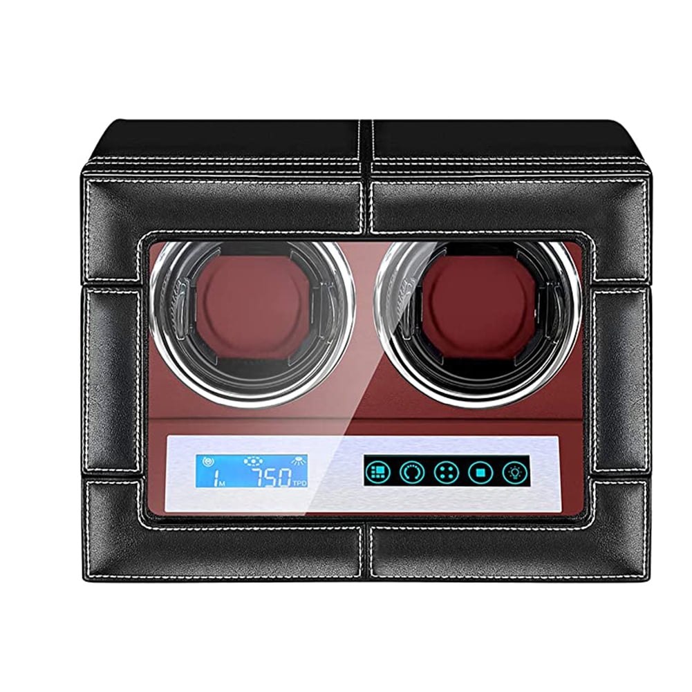 JQUEEN Automatic Watch Winder with Quiet Japanese Mabuchi Motor ...