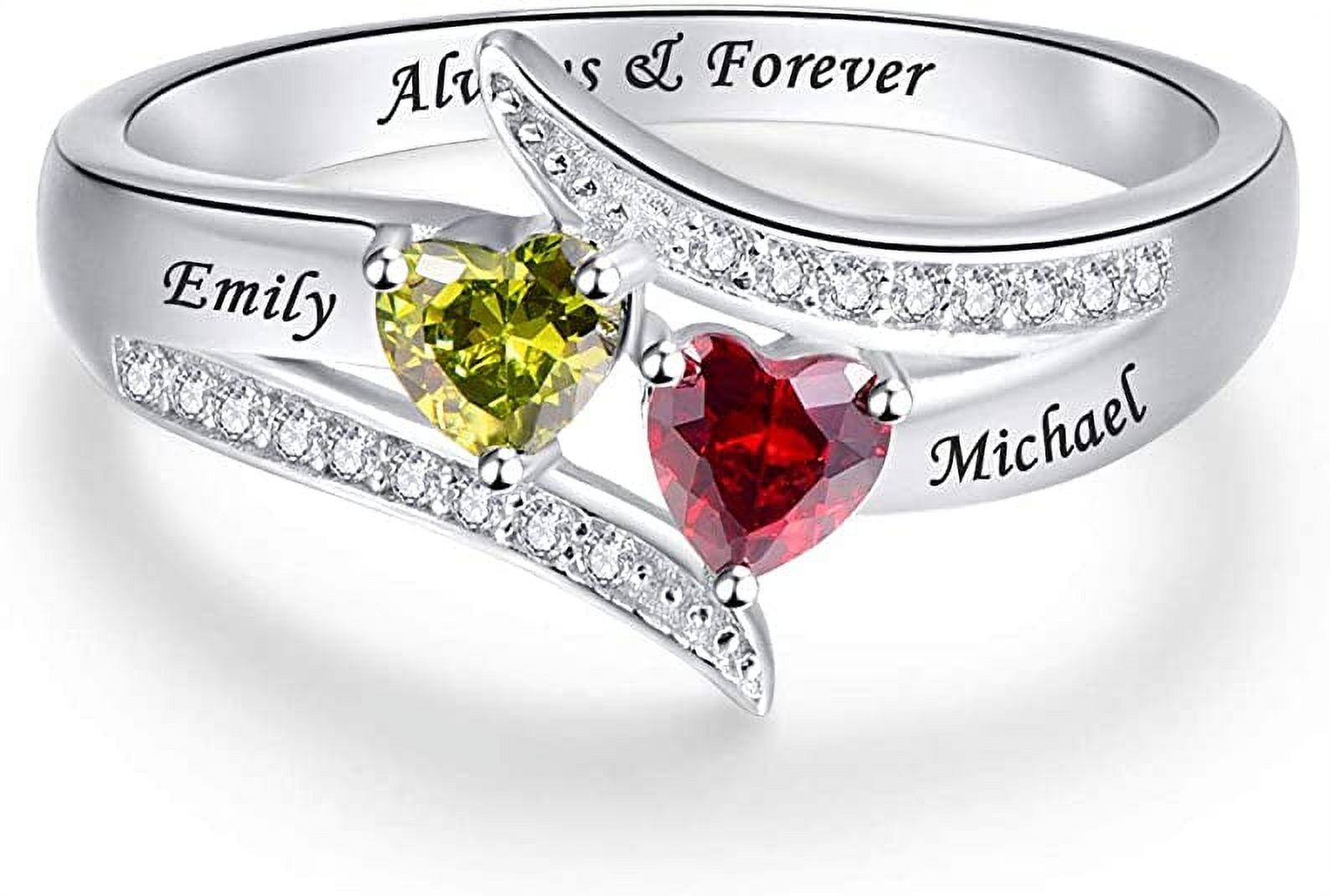 Birthstone Promise Rings at Ann Burkett blog