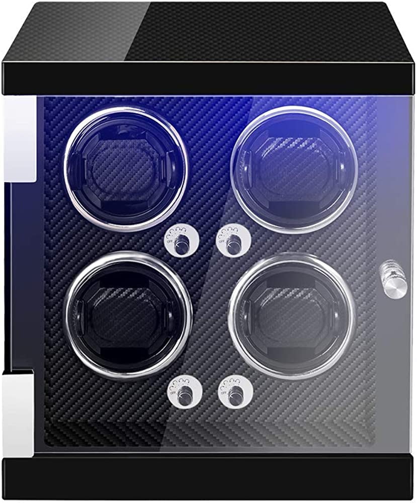 JQUEEN Watch Winders, Automatic Watch Winders for 4 Automatic Watches ...