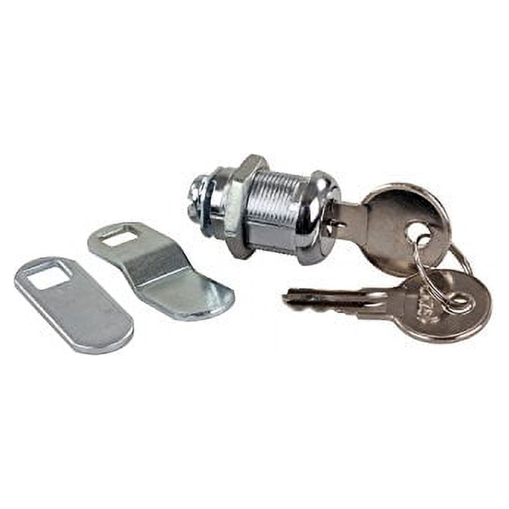 JR Products (00315) 7/8" Standard Compartment Door Key Lock - Walmart.com
