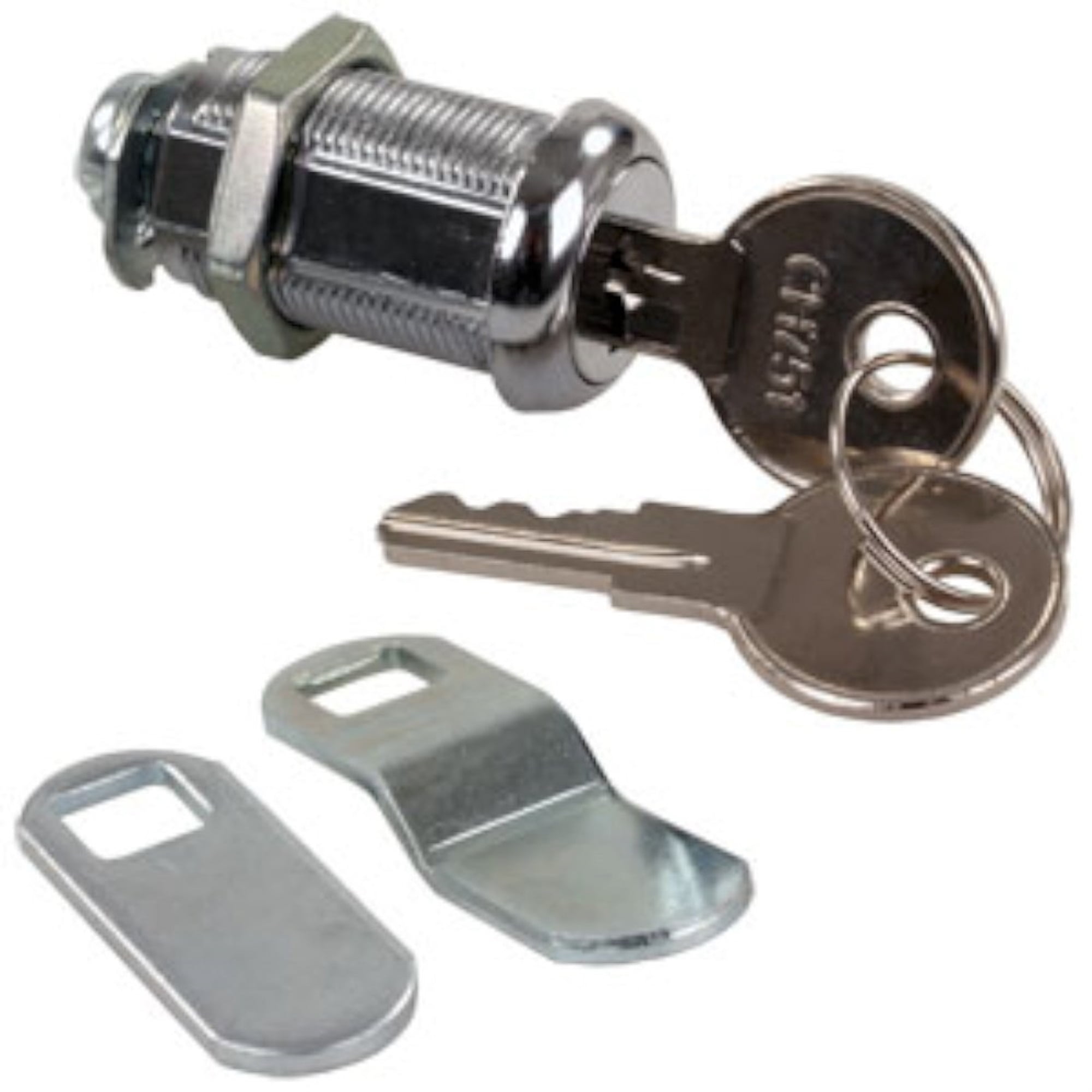 JR Products 00325 Standard Compartment Door Key Lock - 1-1/8" - Walmart.com