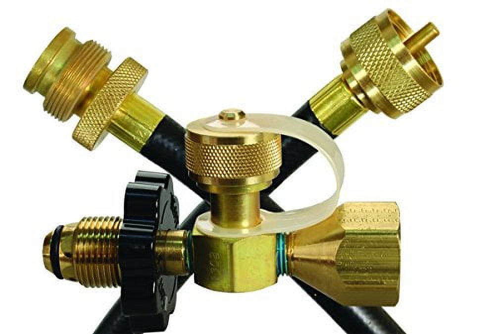 JR Products 07-31505 LP Tank POL Extended Flo Kit with 144" Hose for RV ...