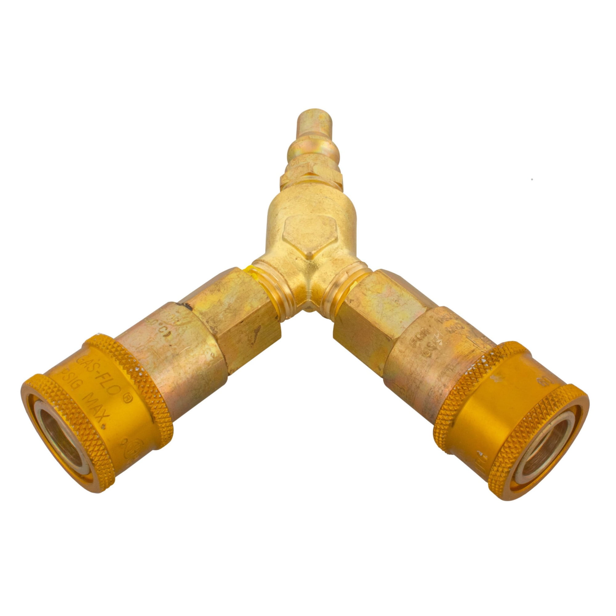 JR Products 07-31705 Y-Splitter Quick Connect Gas Interchange - Walmart.com