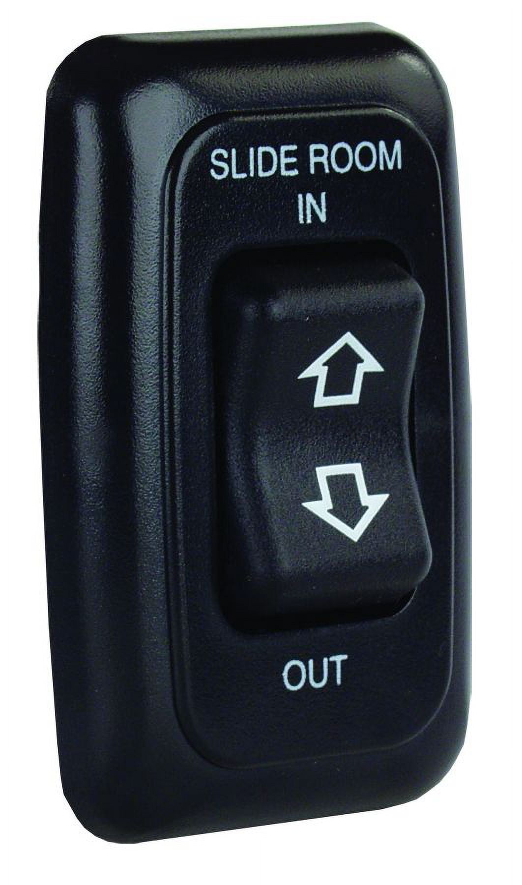 JR Products 12285 Slide-Out Switch with Bezel and Printed Text - Black ...
