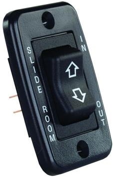JR Products 12355 RV Slide Out Switch Mom-On/Off/Mom-On 5 Pin - Walmart.com