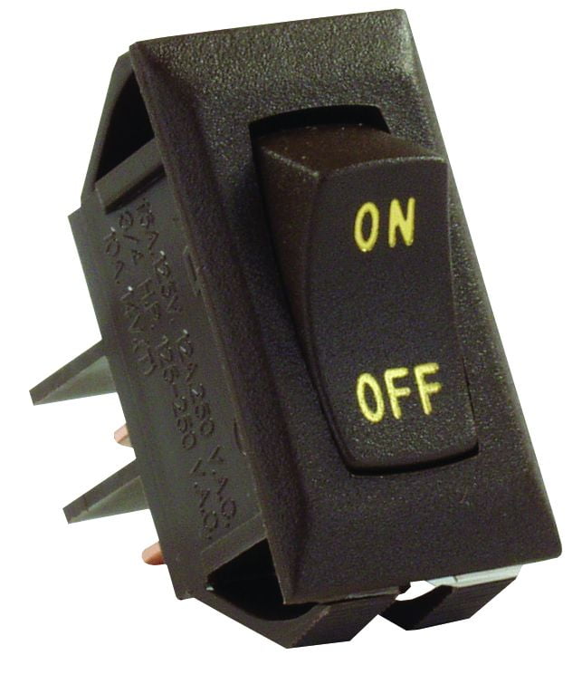 JR Products 12605 Labeled On/Off Switch - Brown - Walmart.com