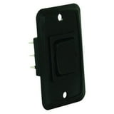 JR Products 12825 Momentary-On/Off/Momentary-On Switch - Black ...