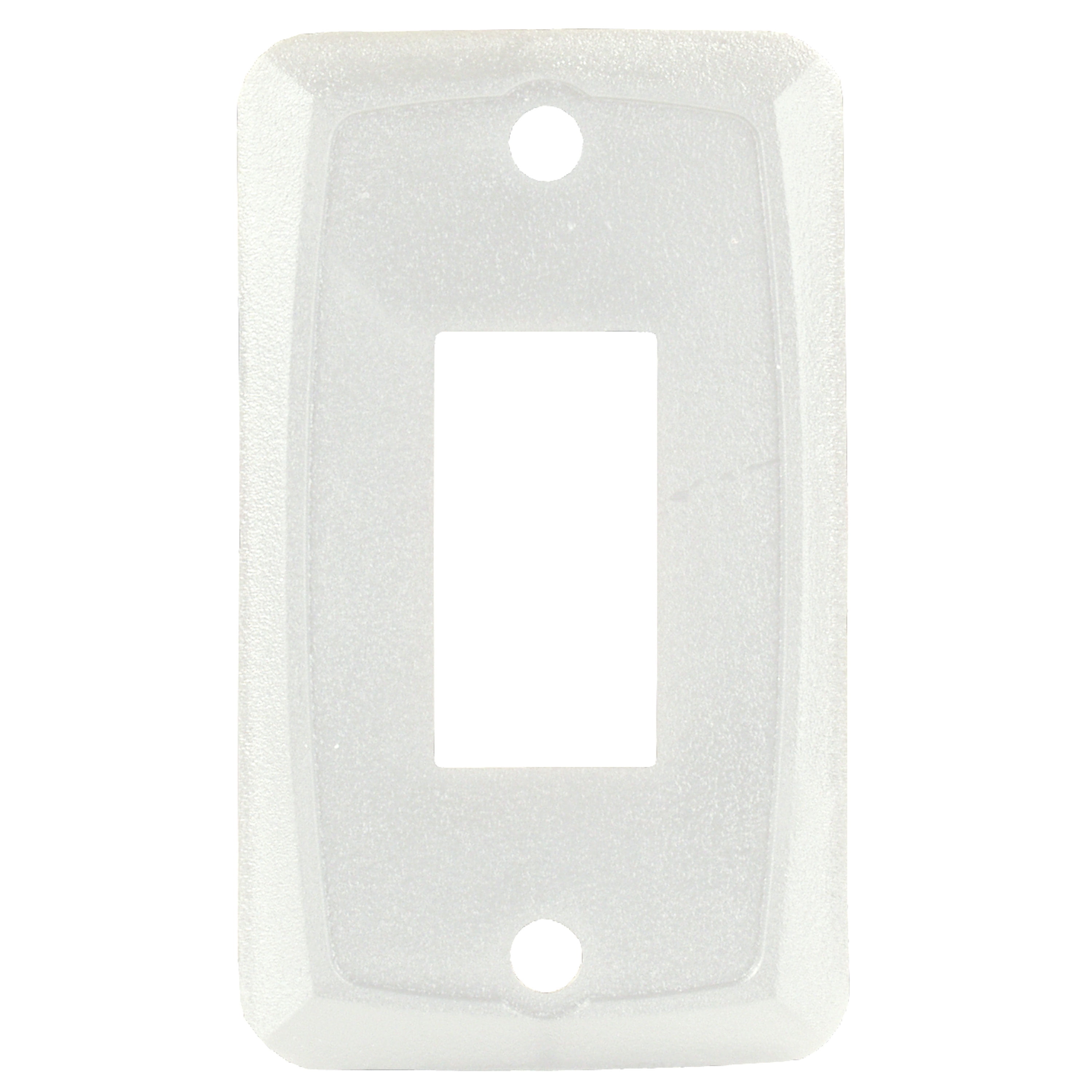 JR Products 12841-5 Single Face Plate, Pack of 5 - White - Walmart.com