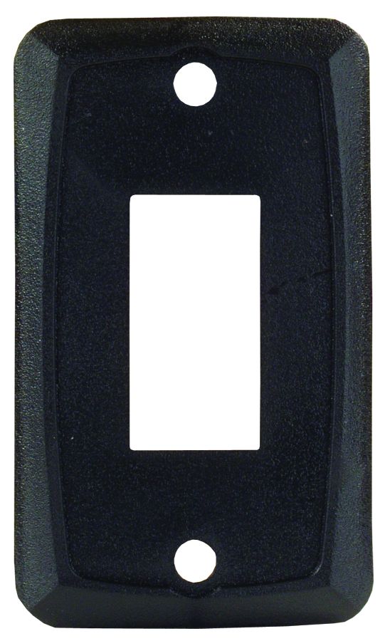 JR Products 12855 Single Switch Face Plate - Black - Walmart.com
