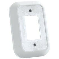 JR Products 13515 Double Switch Wall Spacer - White - Walmart.com