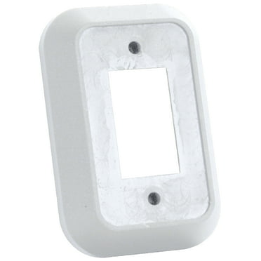 JR Products 13515 Double Switch Wall Spacer - White - Walmart.com