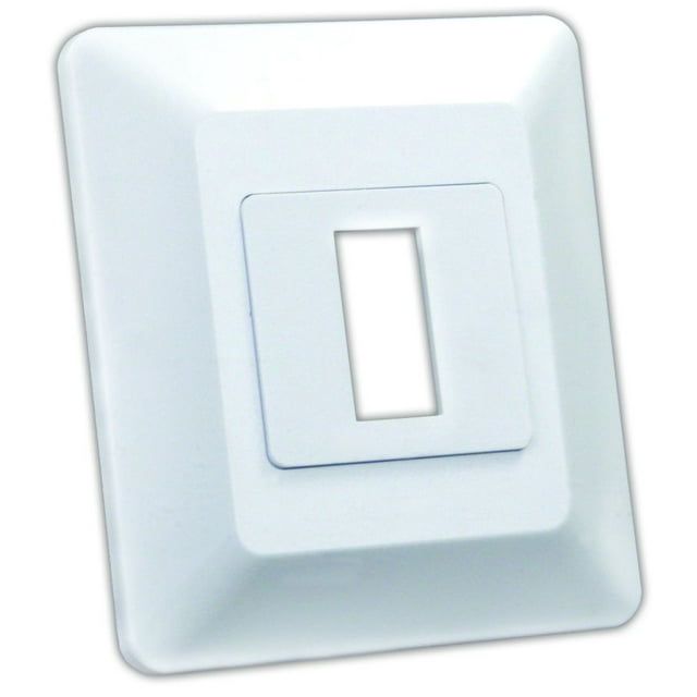 JR Products 13605 Switch Base and Face Plate - Single - Walmart.com