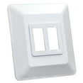 JR Products 13615 Switch Base and Face Plate - Double - Walmart.com