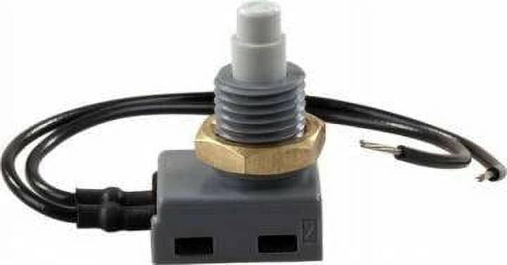 JR Products 13985 12V RV Push Button On/Off Switch - Walmart.com