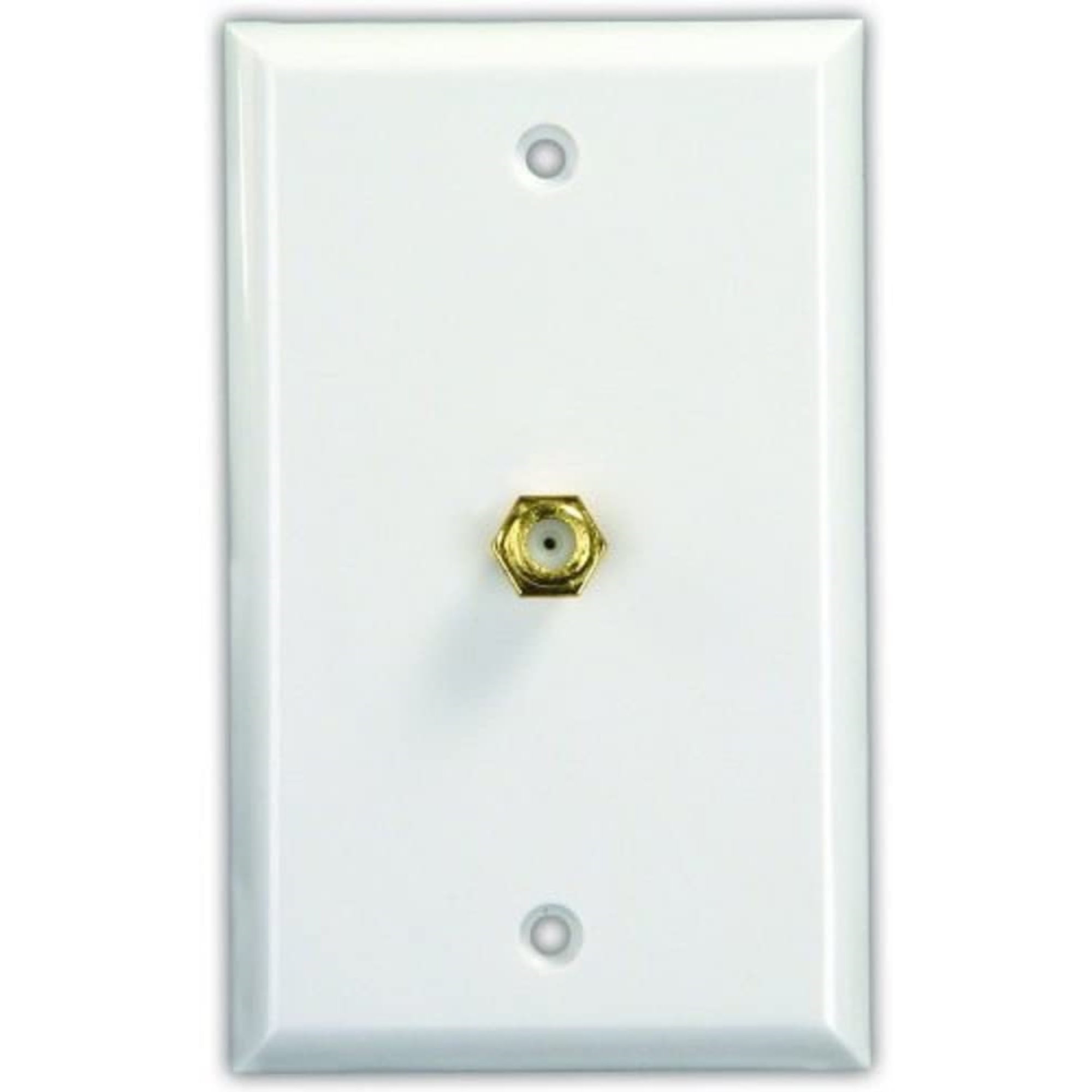 JR Products 47785 Interior Cable TV Plate - Walmart.com