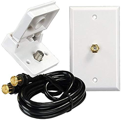 JR Products 47815 Interior/Exterior TV Installation Kit,White - Walmart.com