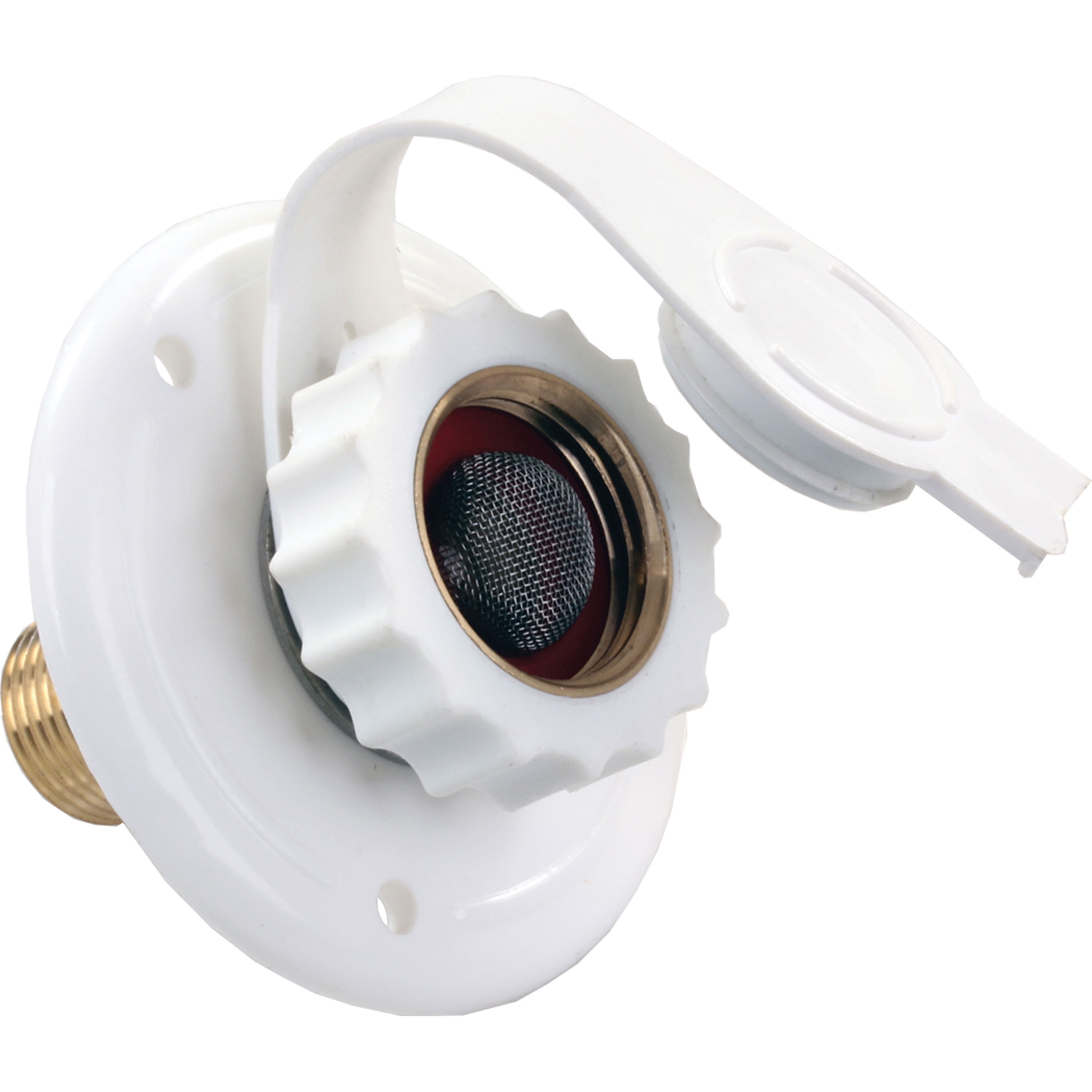 JR Products 62145 Plastic City Water Flange - 12" MPT x 3/4" - Walmart.com