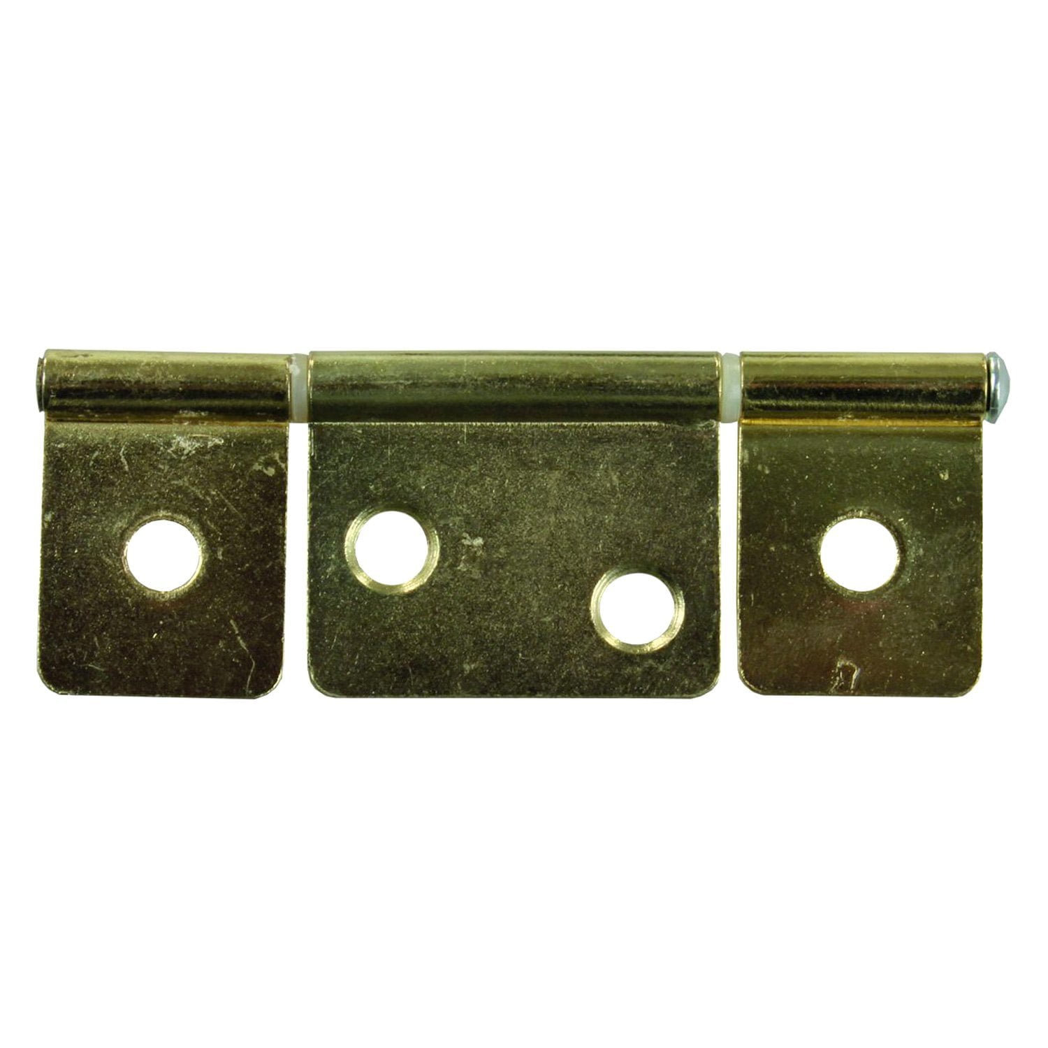 JR Products 70625 Non-Mortise Hinge - Brass - Walmart.com