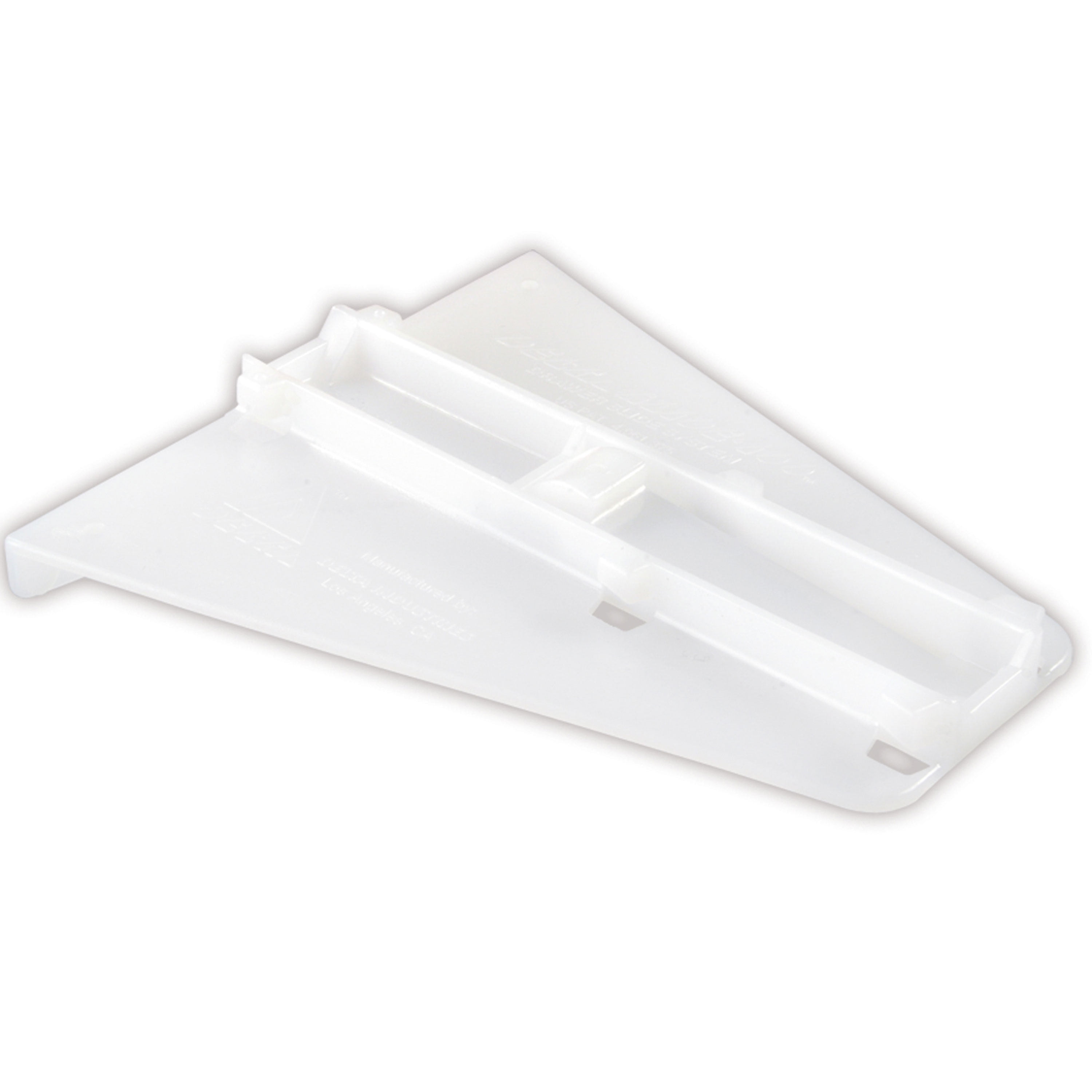 JR Products 70795 - White Plastic Drawer Slide - Walmart.com
