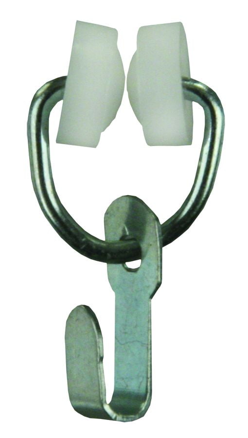 JR Products 81155 Wheeled Curtain Carrier - Type B with Hook - Walmart.com