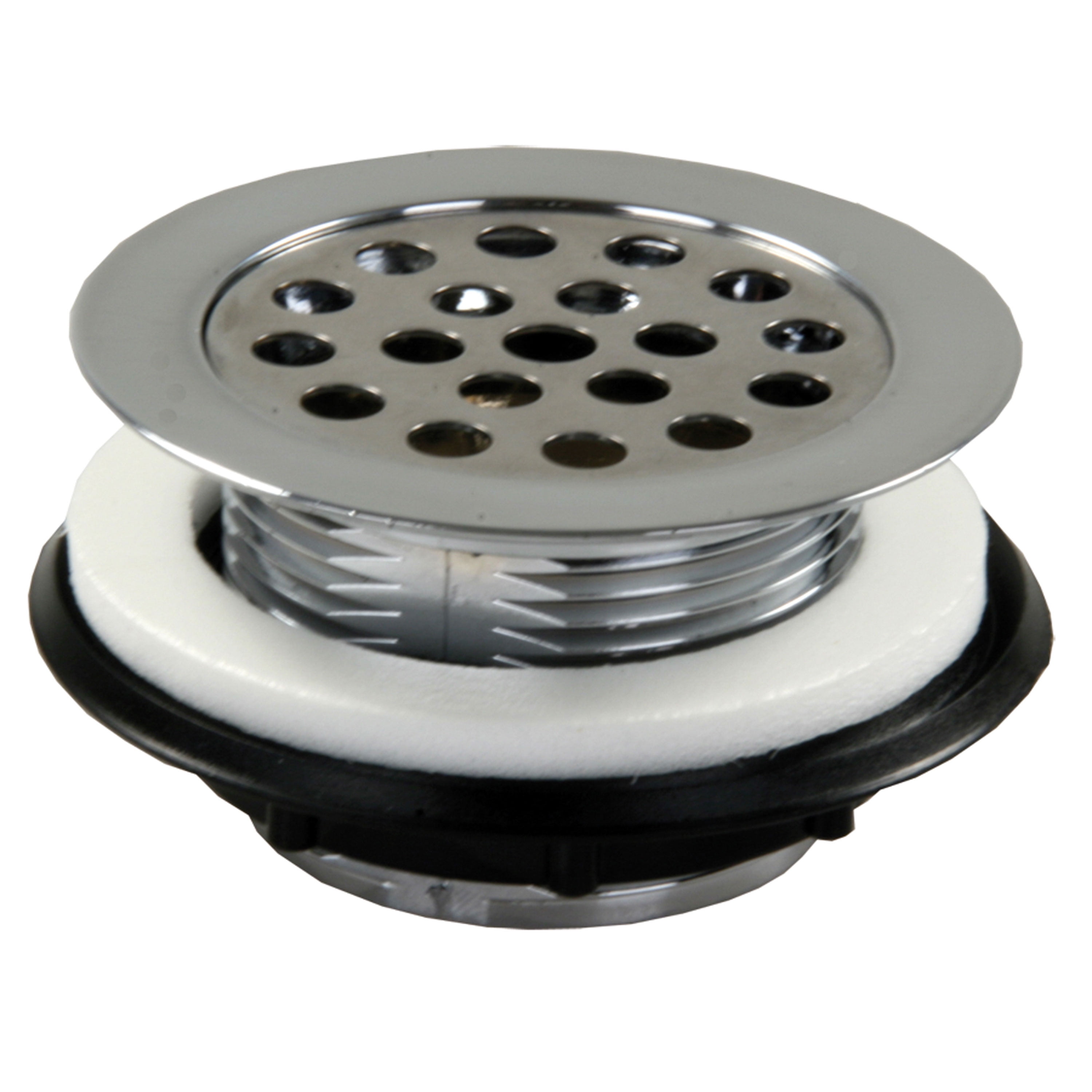 JR Products 95175 Shower Strainer with Grid - Chrome - Walmart.com