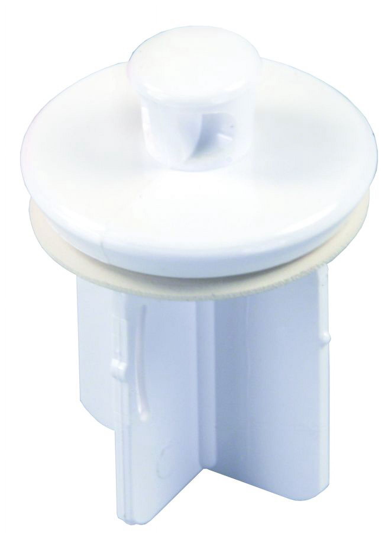 JR Products 95205 Four-Stem Pop-Up Stopper - White - Walmart.com