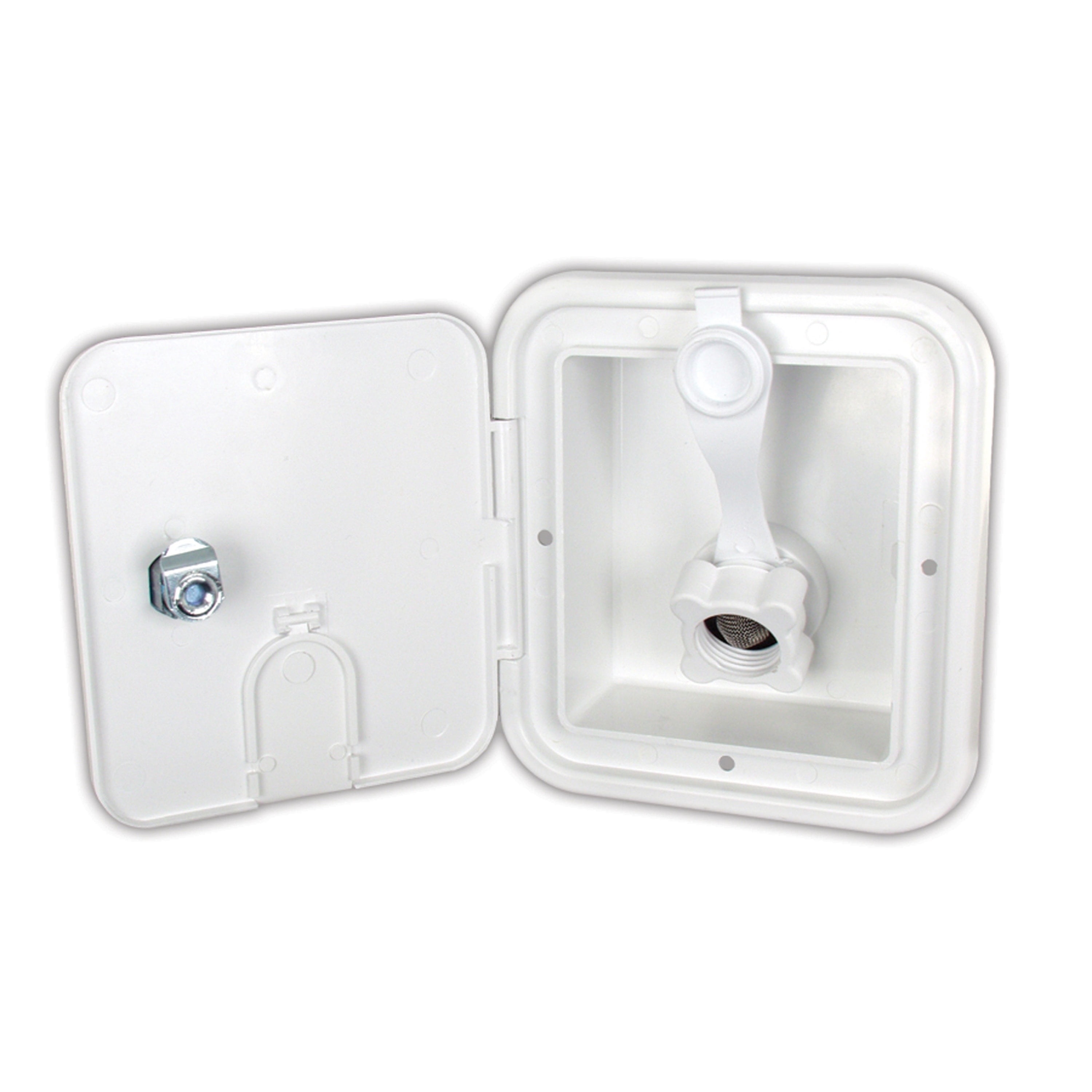 JR Products BGE12-P-A City Water Hatch with Key Lock - Plastic Check ...
