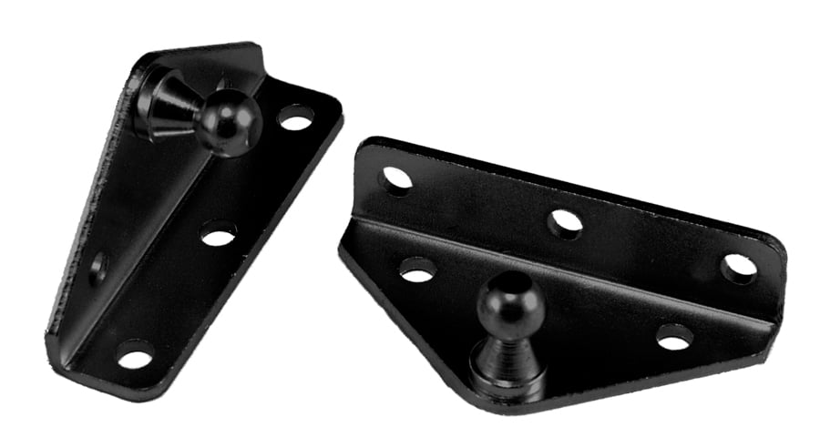 JR Products BR-12553 - Steel L-Shaped Lift Support Mounting Brackets ...