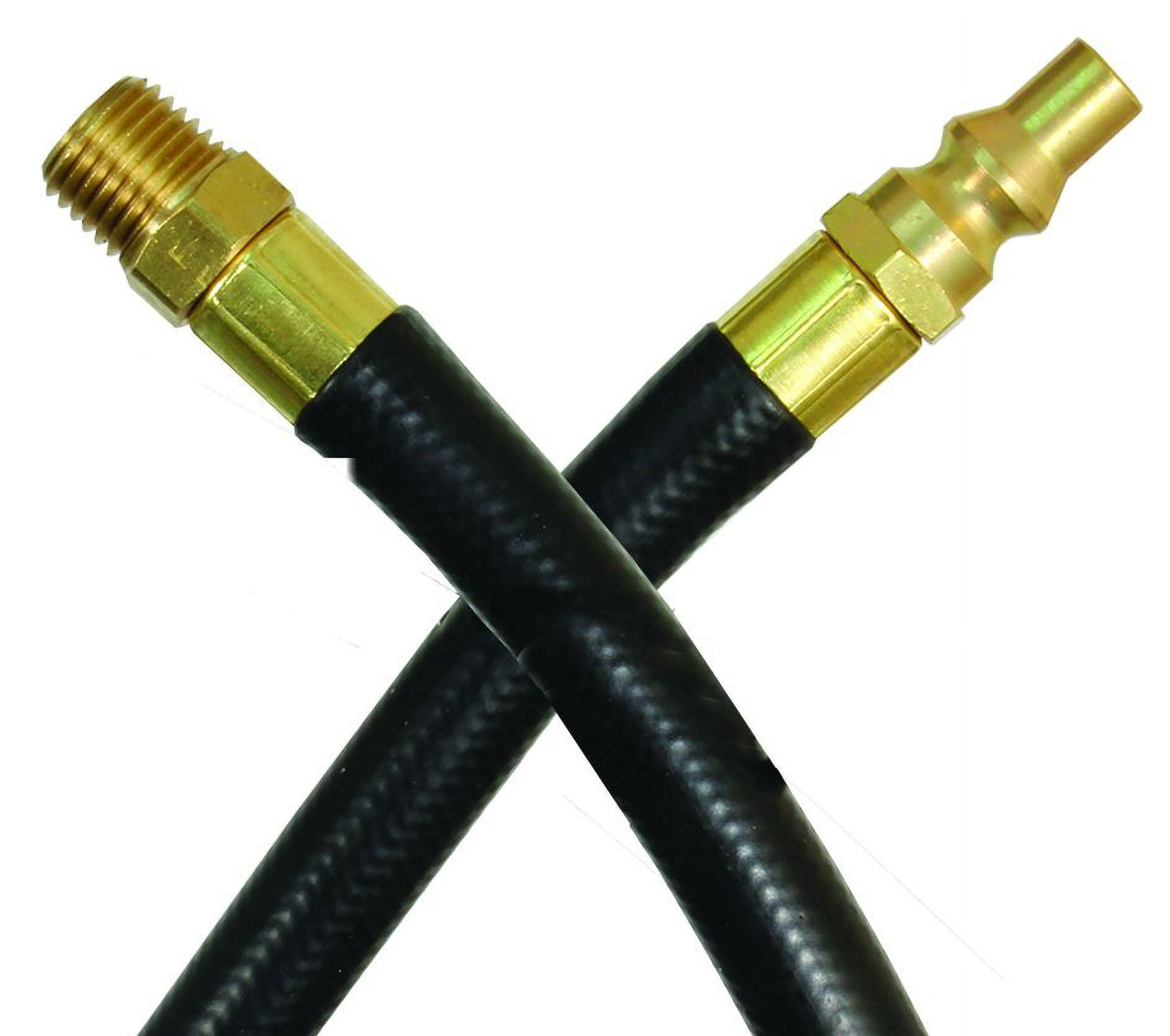 JR Products RV Rubber Appliance Hose with 1/4" Male Pipe Thread & Quick ...