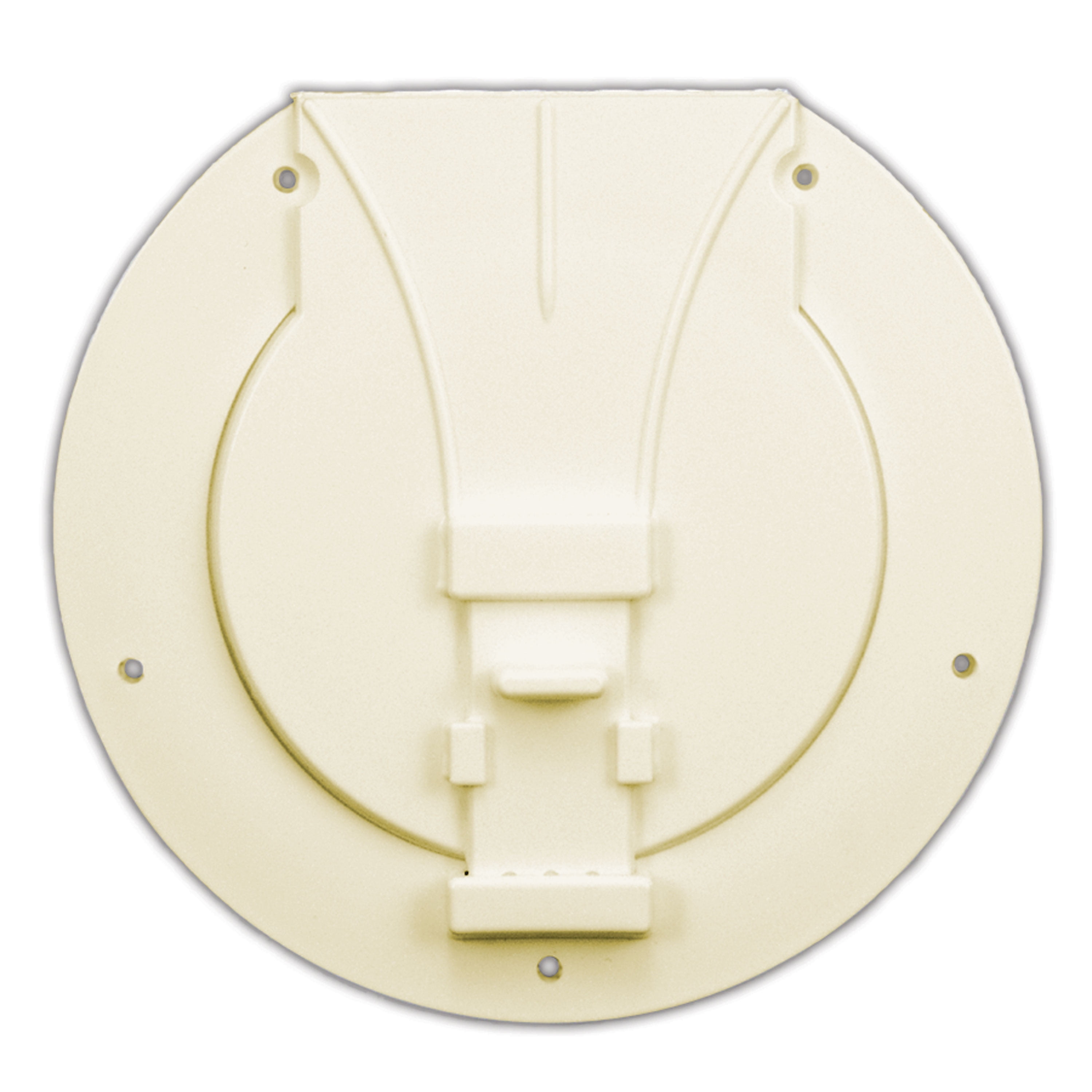 JR Products S-25-14-A Utility/Pole Storage Hatch - Colonial White ...