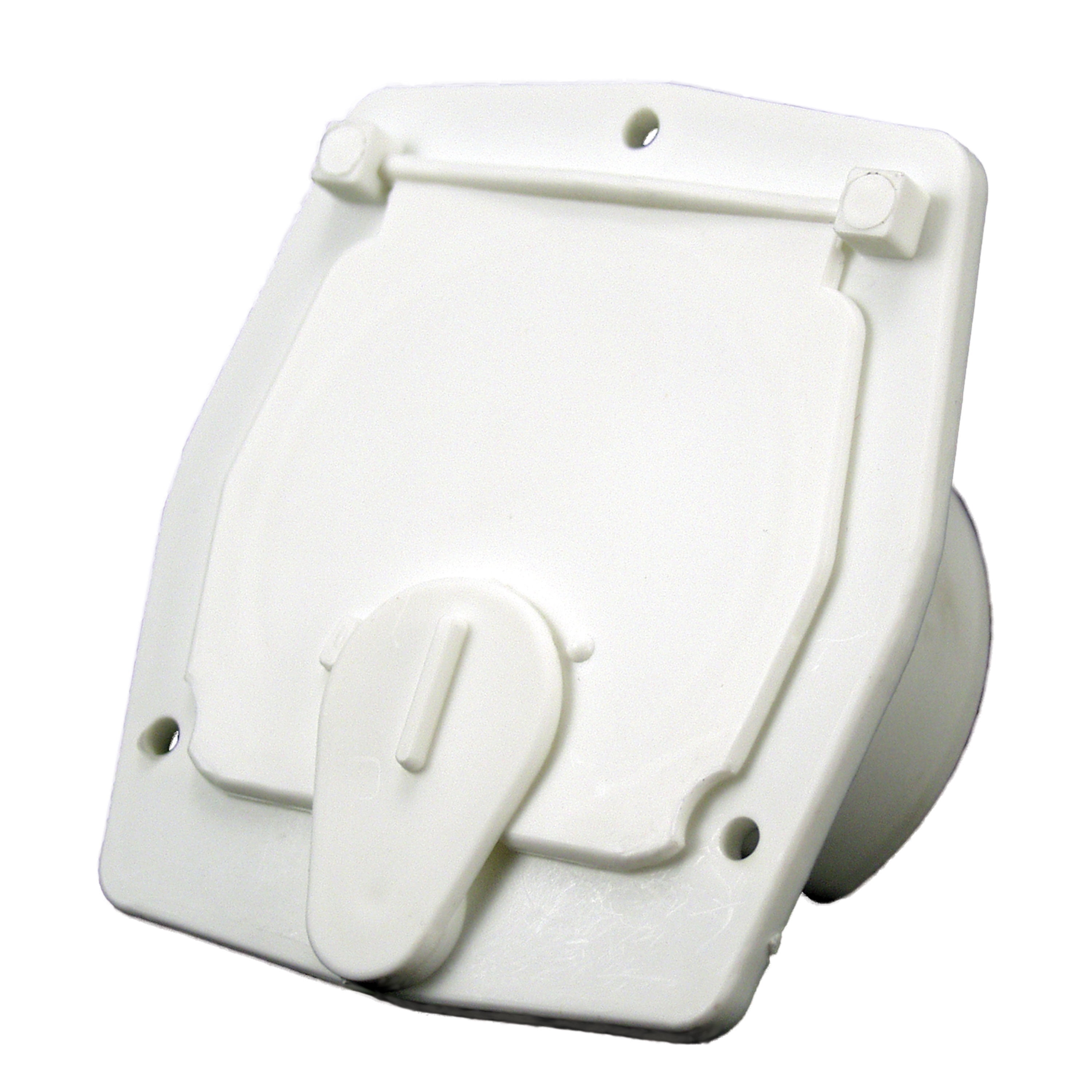 JR Products S-27-10-A Square Electric Cable Hatch - Polar White ...