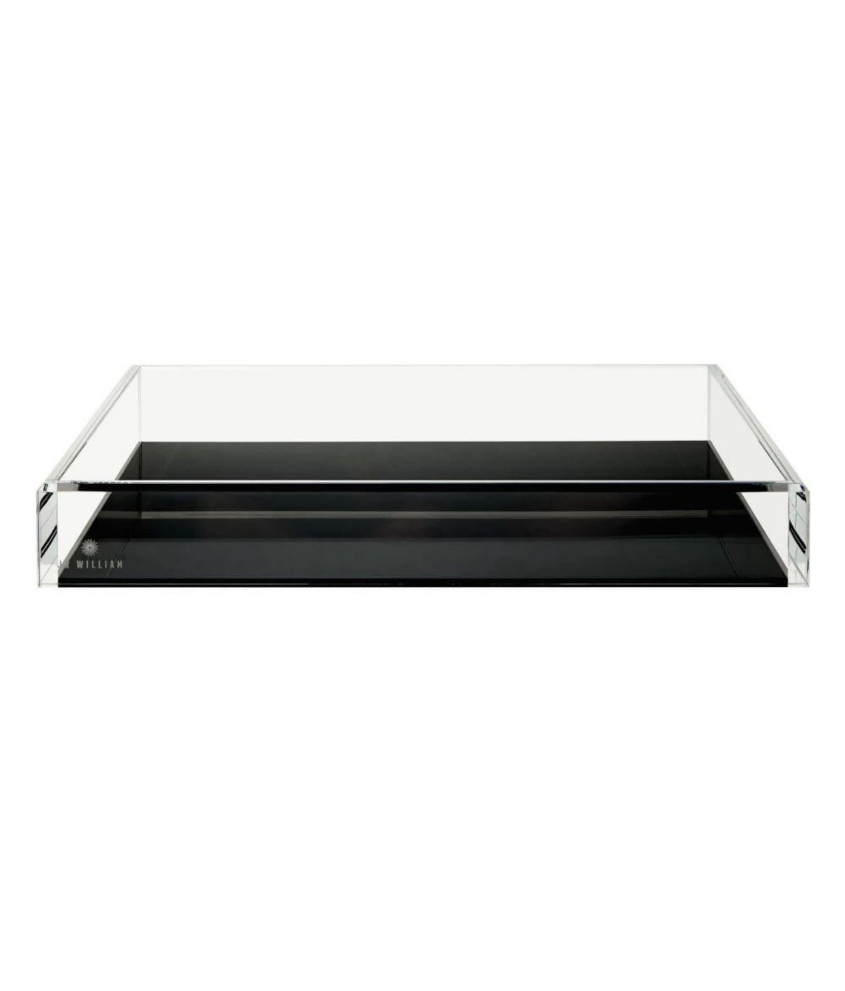 JR William Large Acrylic Tray in Soho Black - Walmart.com