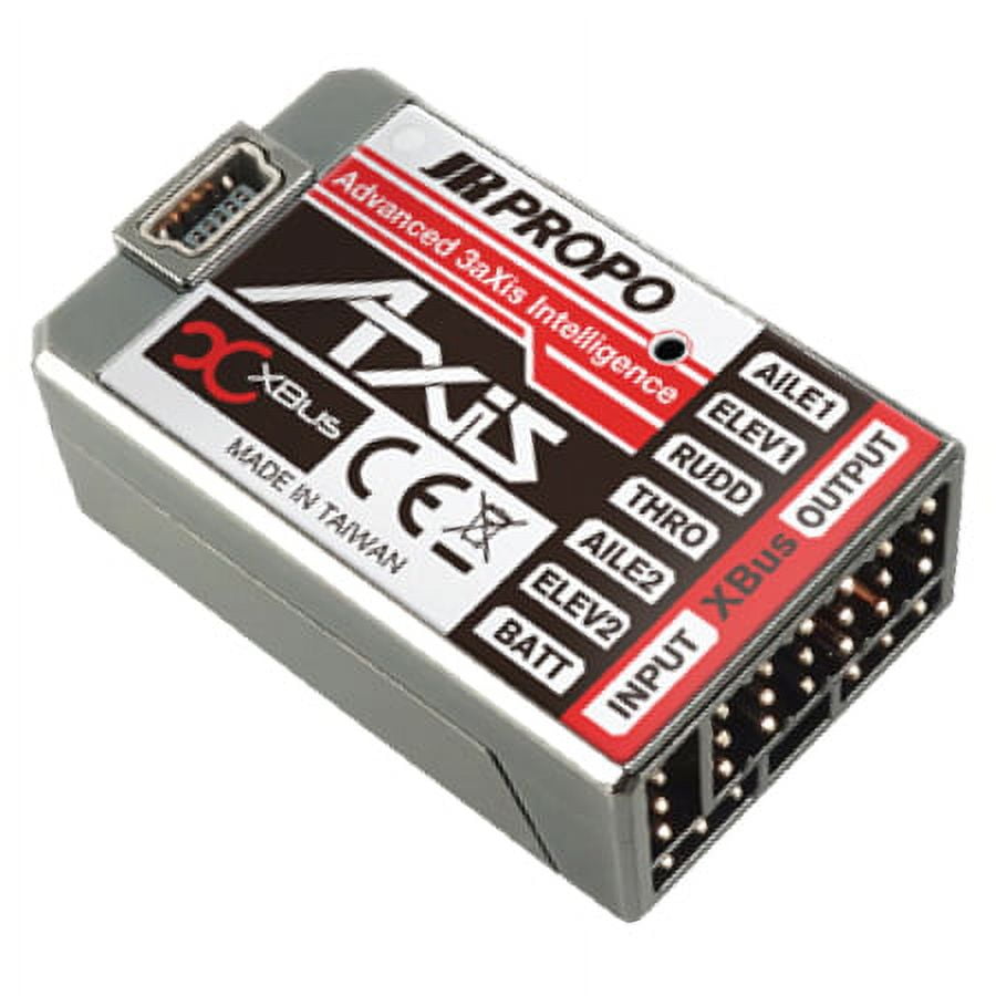 JR X02560 AXIS 3-Axis Serial Bus Aircraft Gyro - Walmart.com