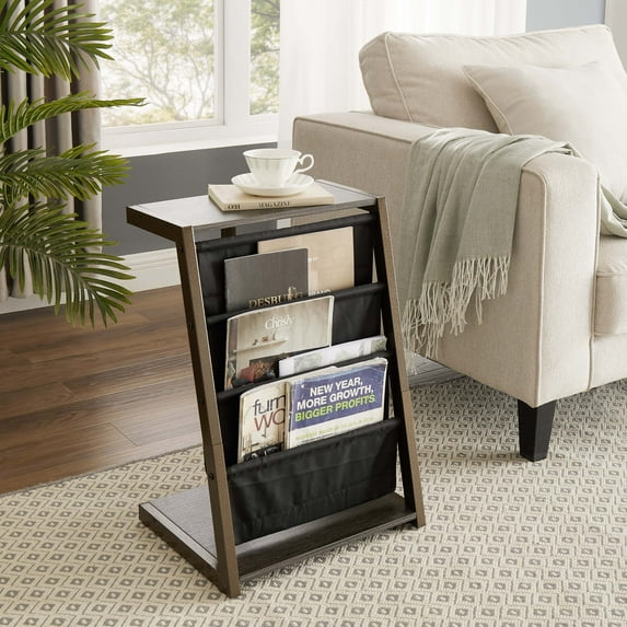 JRHRXXY Newspaper Rack,Storage Bookshelf,Detachable Brochure Display ...