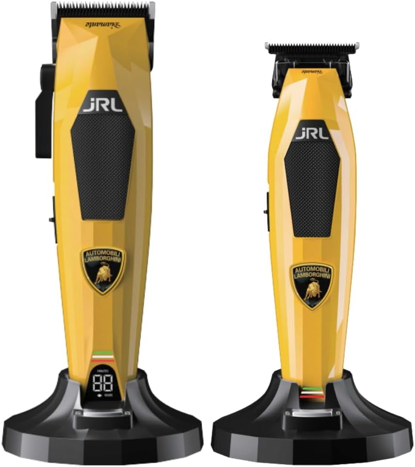JRL Diamante Clipper & Trimmer Set – Brushless Motor, Fade Blade, Smart Clip Technology, Reset ...