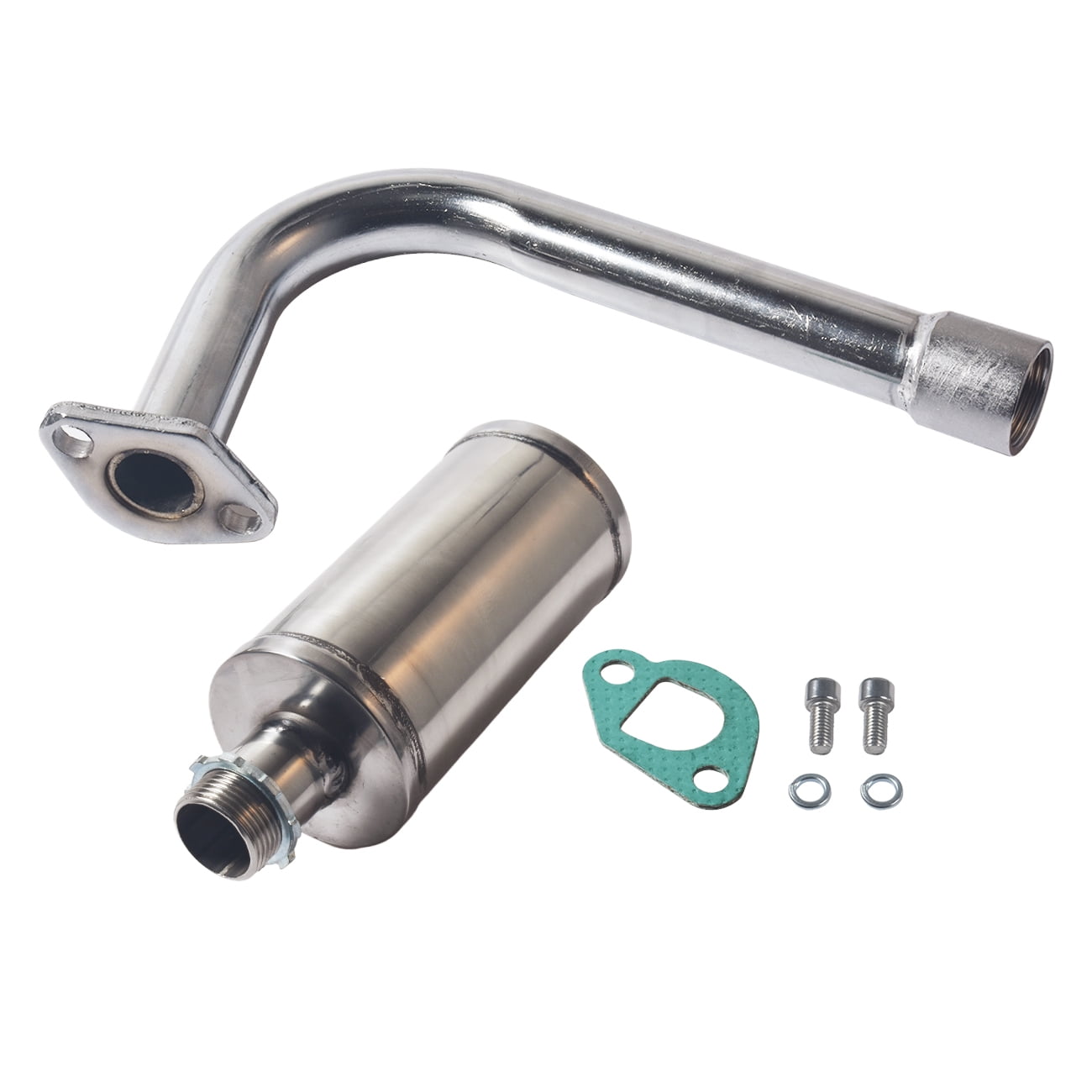 JRL Exhaust with Muffler For Coleman Powersports CT200U,212cc 196cc/6 ...