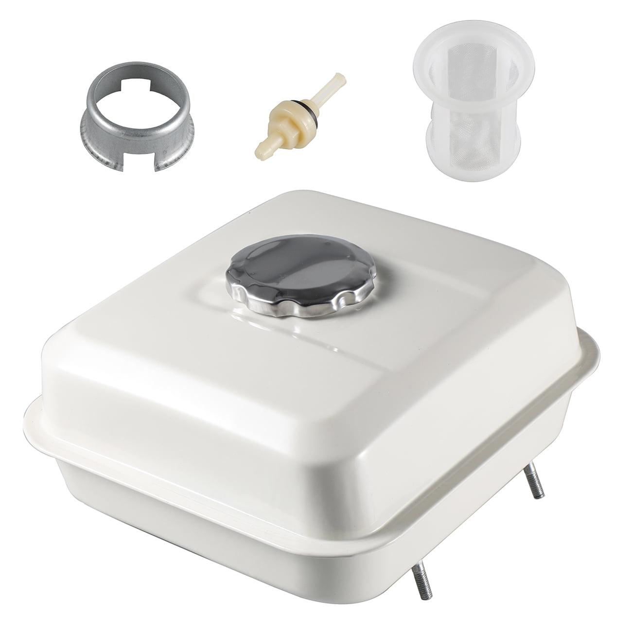 JRL Fuel Tank For Honda GX160 5.5HP GX200 6.5HP GX140 White Engine with ...
