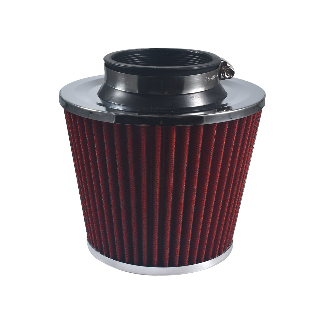 JRL Red 3" 76mm Performance High Flow Cold Air Intake Cone Replacement ...