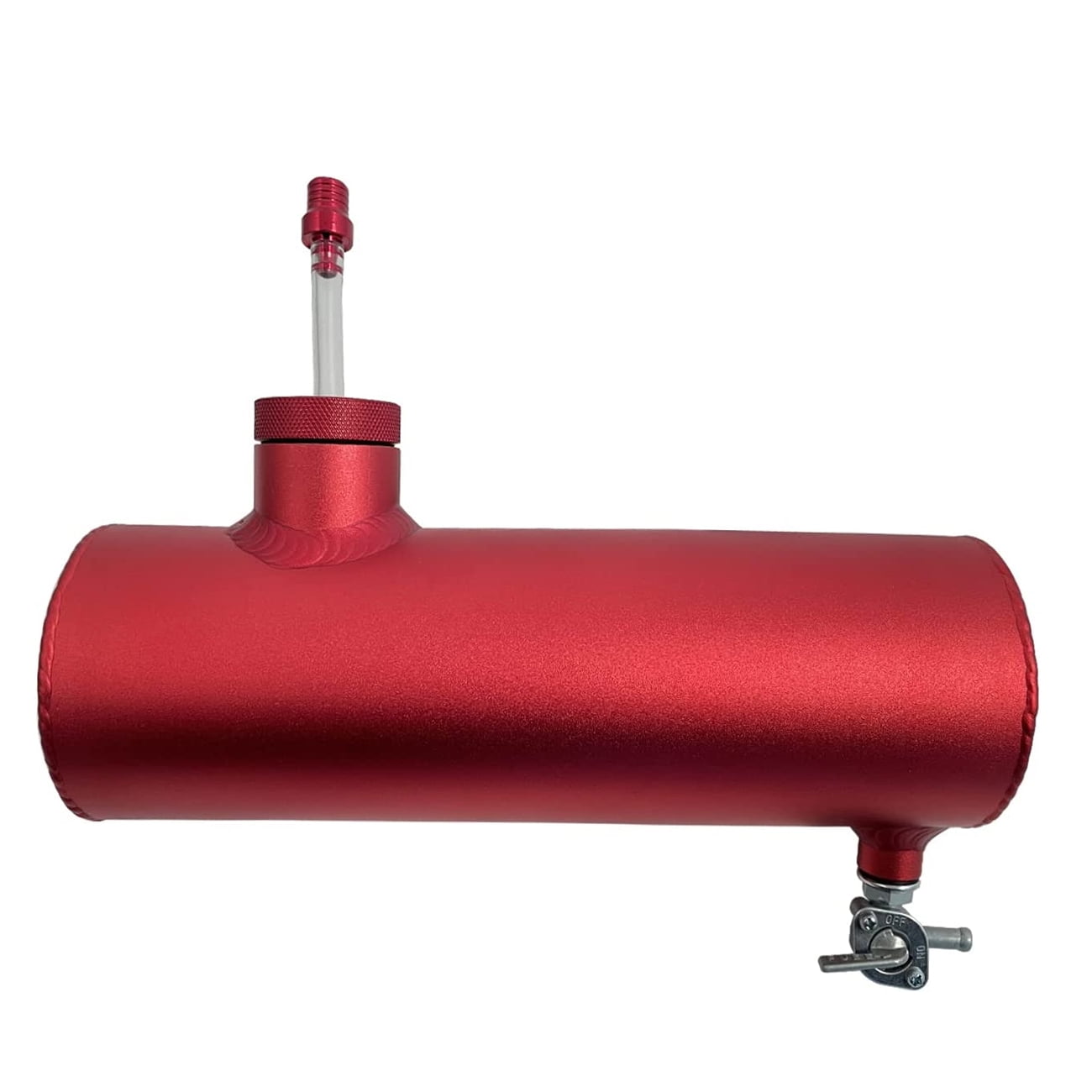 JRL Red Gas Tank Aluminum Cylinder 10" For Coleman Powersports CT200U ...