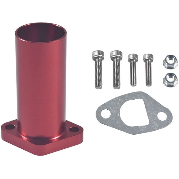 JRL Red Intake pipe For 212cc GX200 VM24 pwk24 Mini Bike Go Kart ...