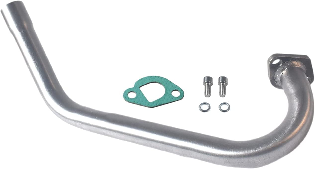 JRL Upgrade Exhaust Pipe With Female Threaded For Coleman Powersports ...