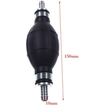 Etereauty Fuel Pump Rubber Aluminum Hand Fuel Pump Line Hand Primer ...